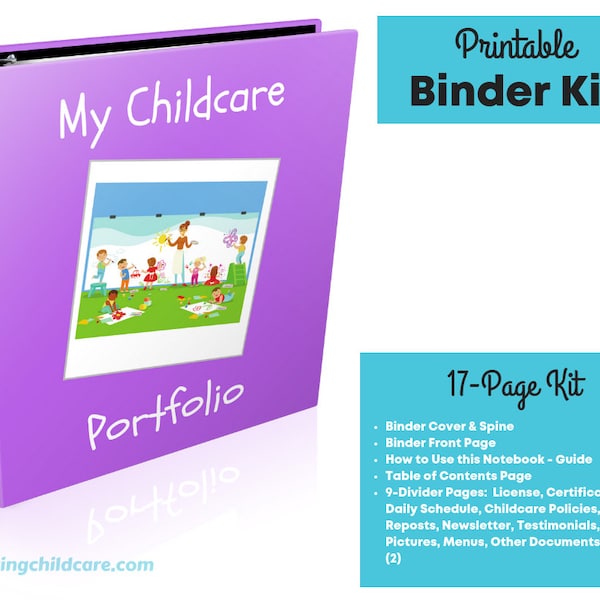 Daycare Binder - Etsy