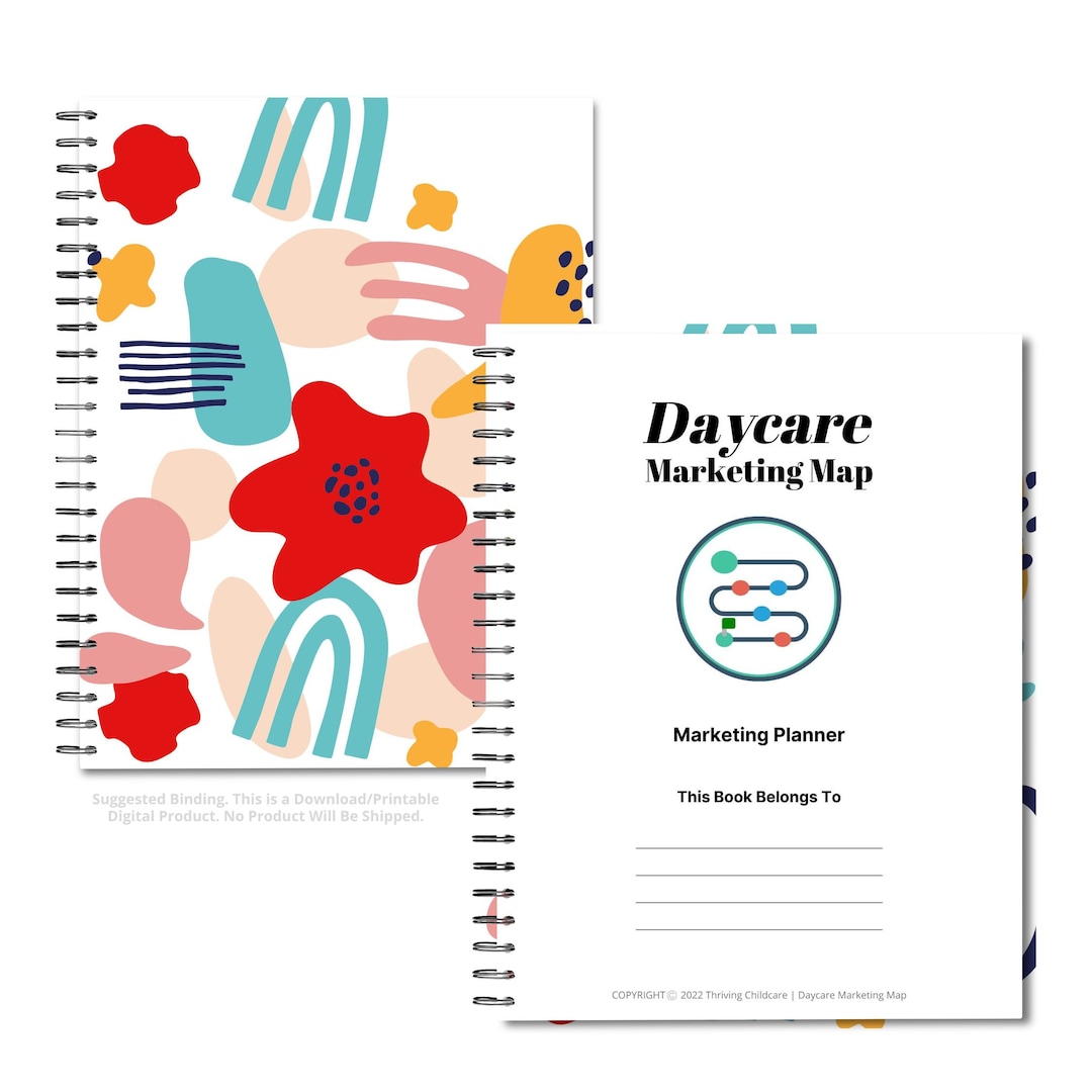 Daycare Marketing Map Planner [INSTANT PRINTABLE/DOWNLOAD] - Etsy