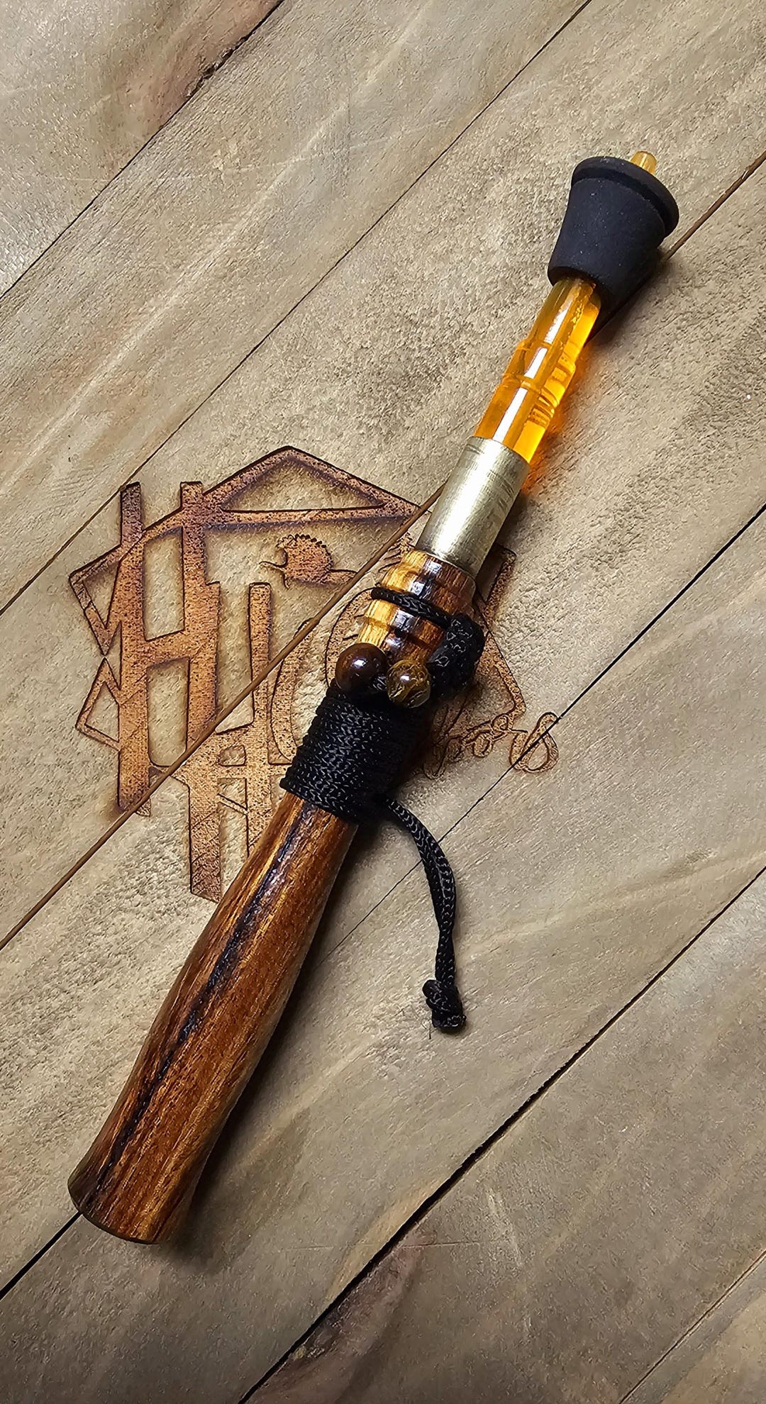 Bali Wood Turkey Trumpet. This is a 8 1/2 Call With Wide Range of Tones ...