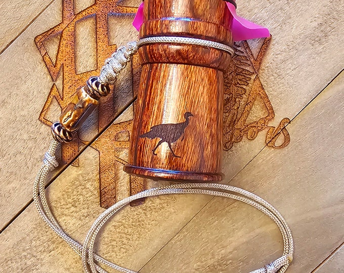 Custom Turned Chechen Wood Tube Call Without the Half Moon Cut Out ...