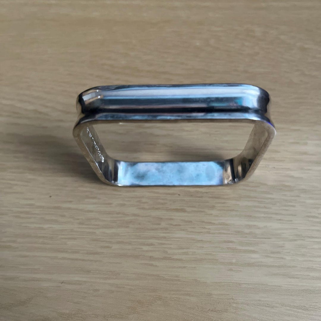 Tiffany & Co. Vintage (1997) Square Bracelet Sterling Silver ~56 Grams ...