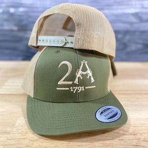 2A 1791 Second Amendment Kryptek Hats | MULTIPLE COLORS | Flag Bill - Etsy