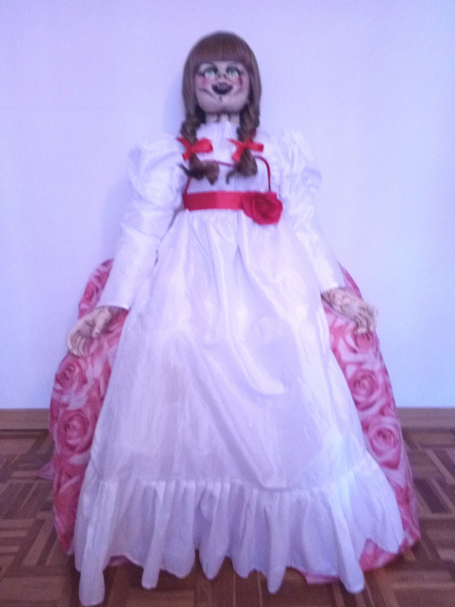 Annabelle Doll replica Props Life Size 1:1 green Eyes - Etsy