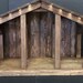 Ready to Ship…. Large Nativity Stable, 22"wide, 10 1/2"deep, 14 1/2 ...