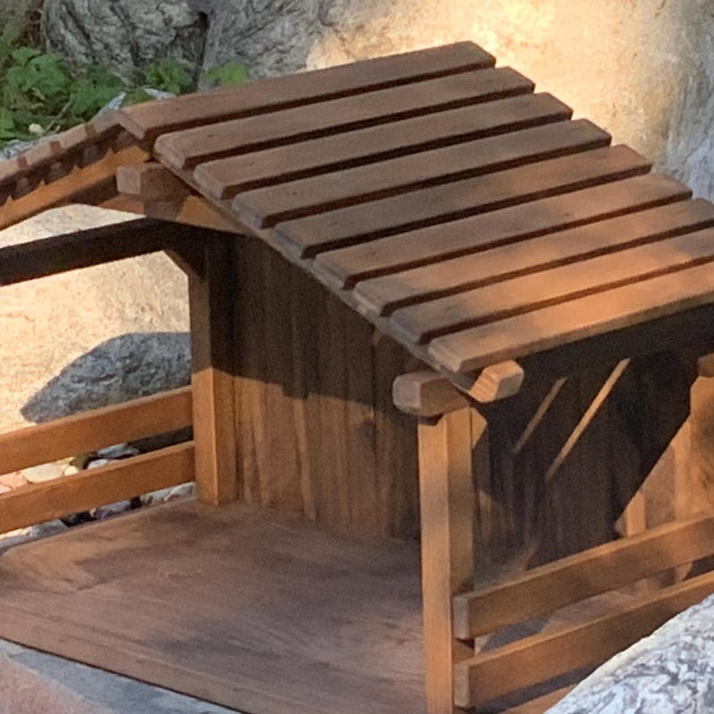 Nativity Stables Only - Etsy