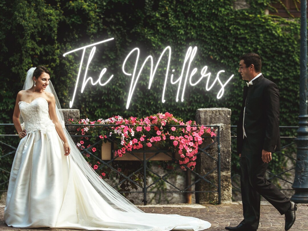 Custom Wedding Neon Sign, Custom Neon Sign, Custom Wedding Lights ...