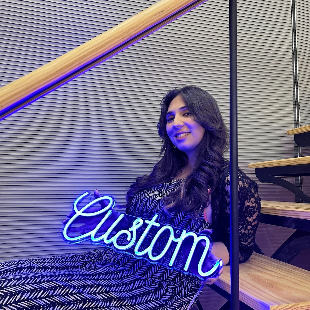 Custom Neon Sign | Neon Sign | Name Neon Sign | Home Decor | Custom LED ...