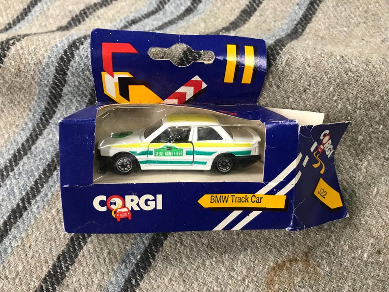 CORGI BMW 325 Track Car Rally Corgi Junior J30 Open Box Great Britain ...