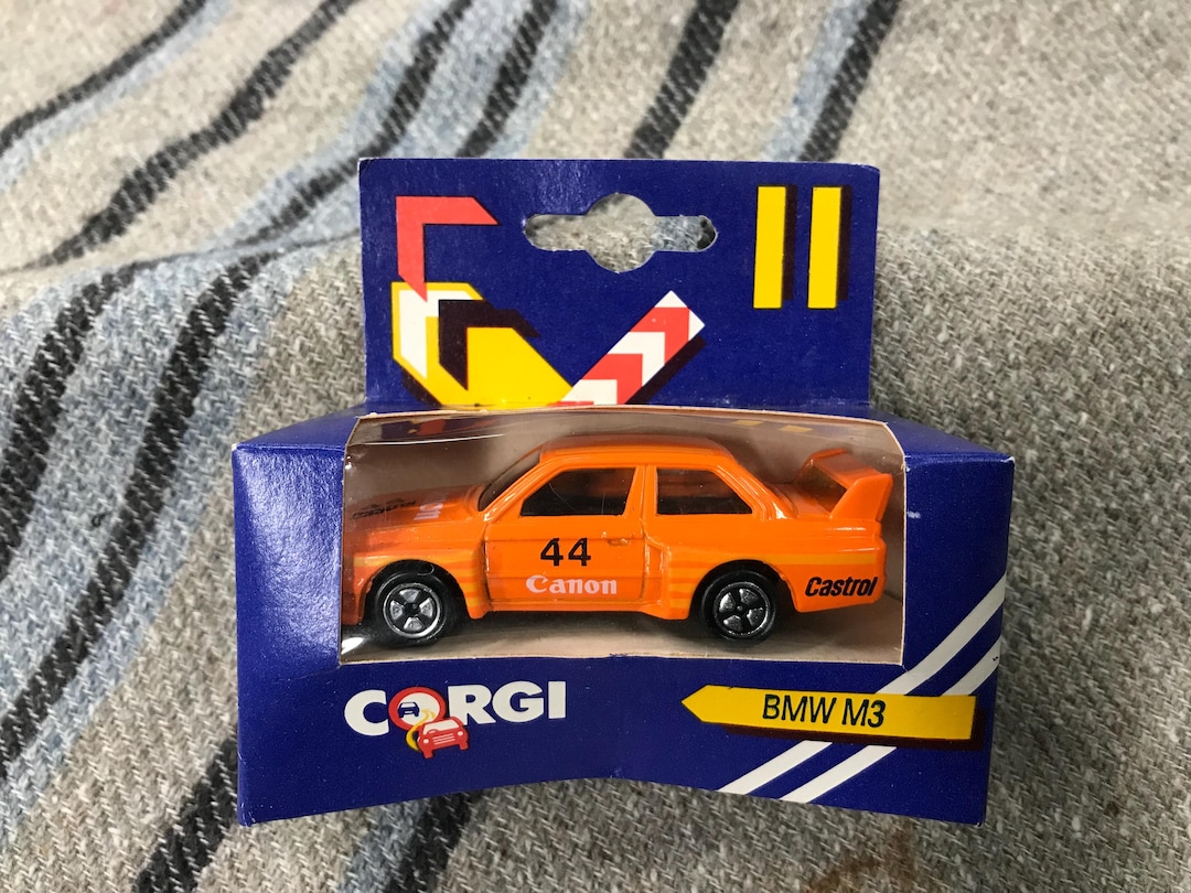 CORGI BMW M3 Orange Unopened Box - Corgi Junior J30 - Made in Great ...