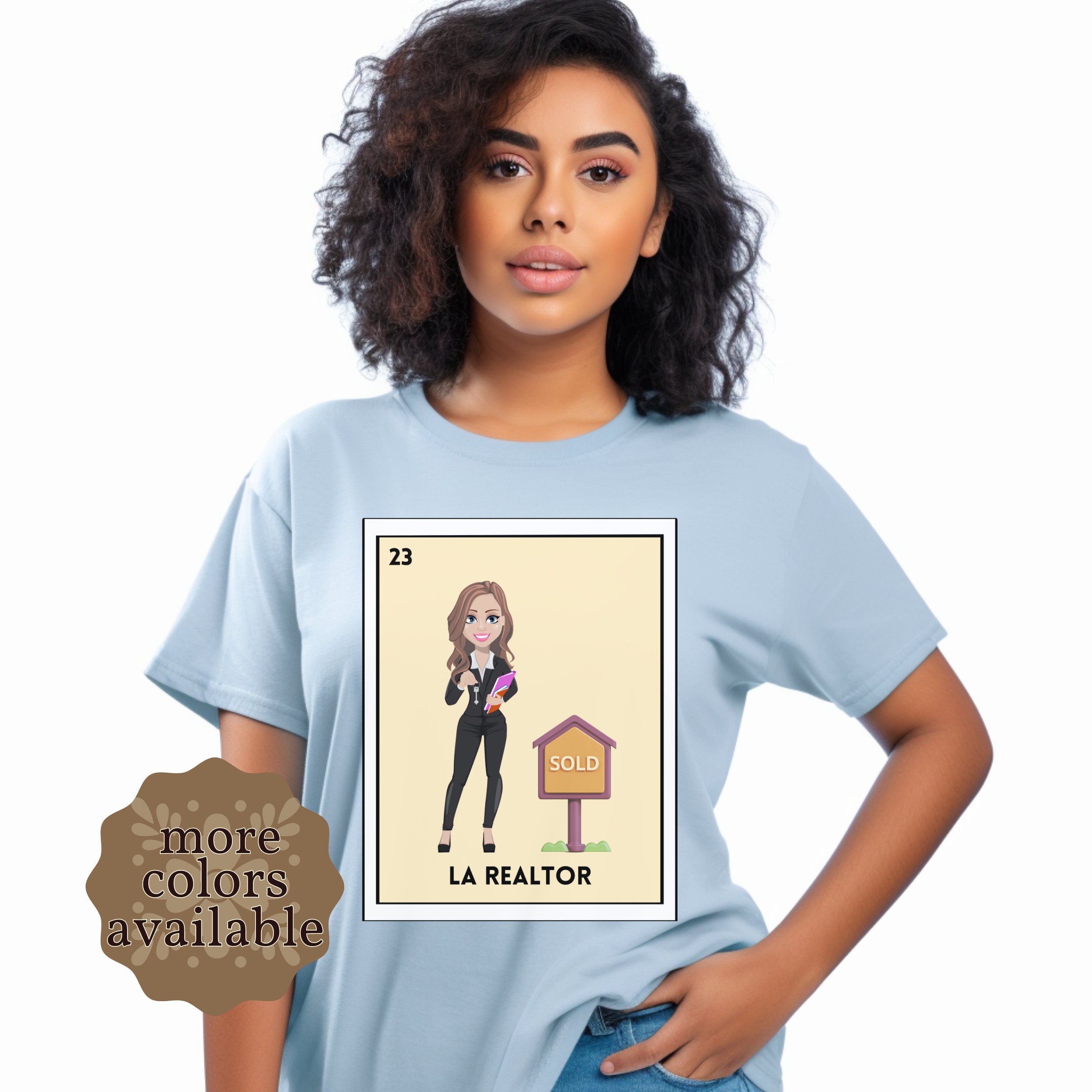 La Realtor Loteria,funny Loteria,mexican Shirt,spanish Tee,loteria for ...