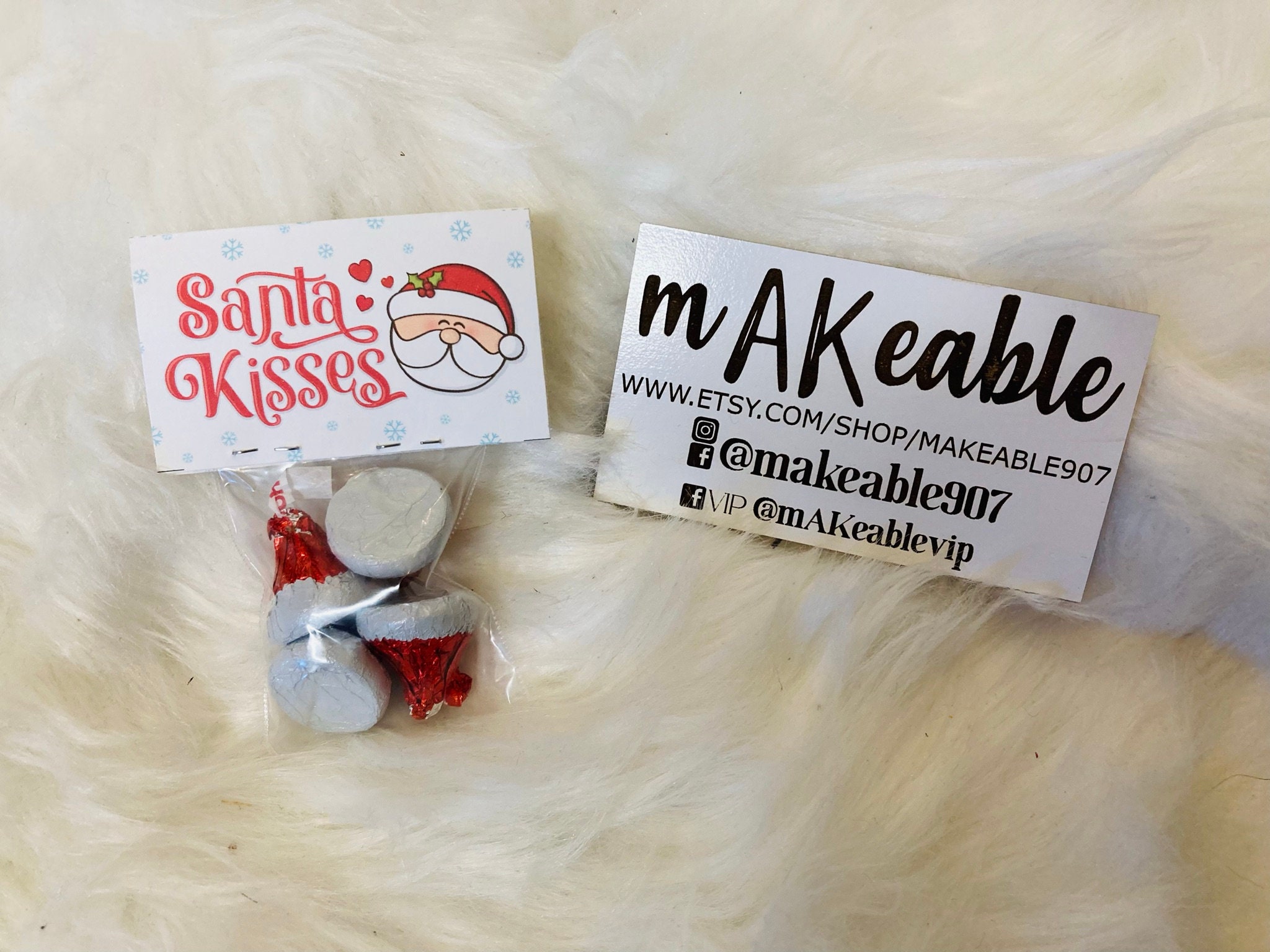 Santa Kisses - Etsy