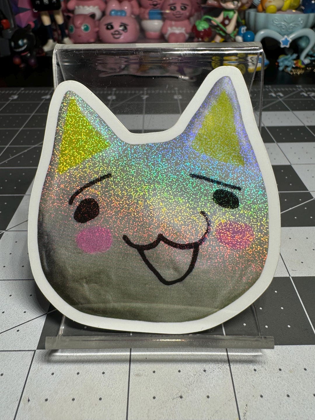 Toro Inoue Glitter Sticker - Etsy