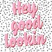 Spotty Poster | Pink Bold Print | Bedroom Print | Dalmatian Pattern ...