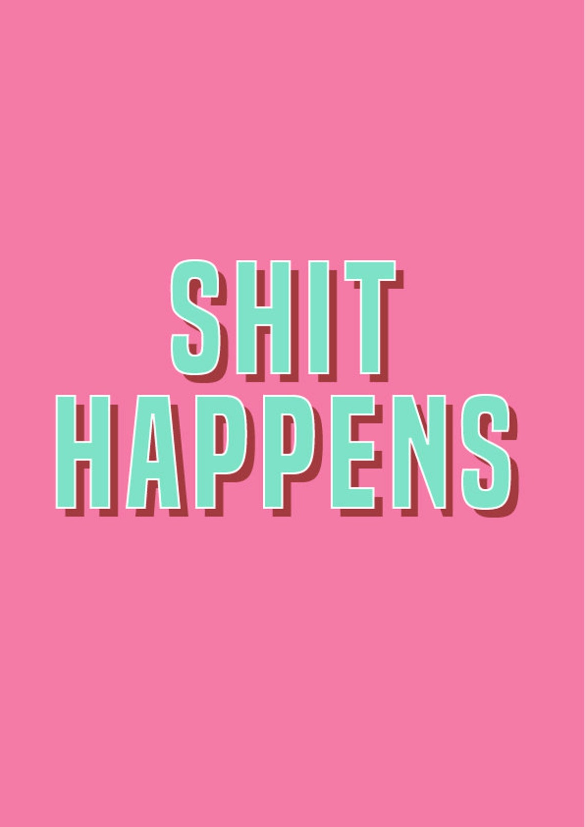 Funny Quote Wall Art Humour Prints Pink Living Room - Etsy New Zealand