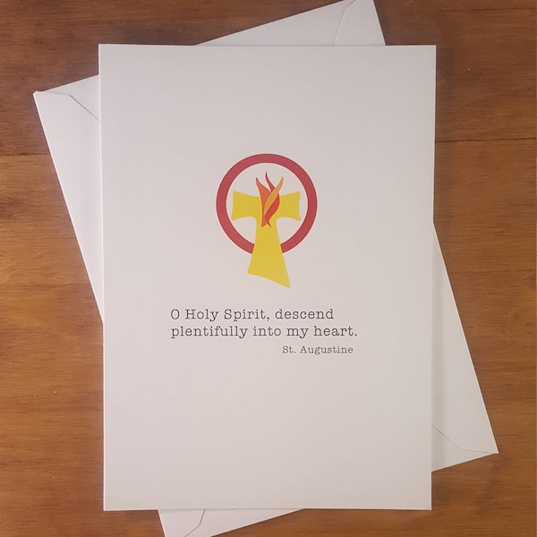 Catholic Confirmation Greeting Card - Etsy