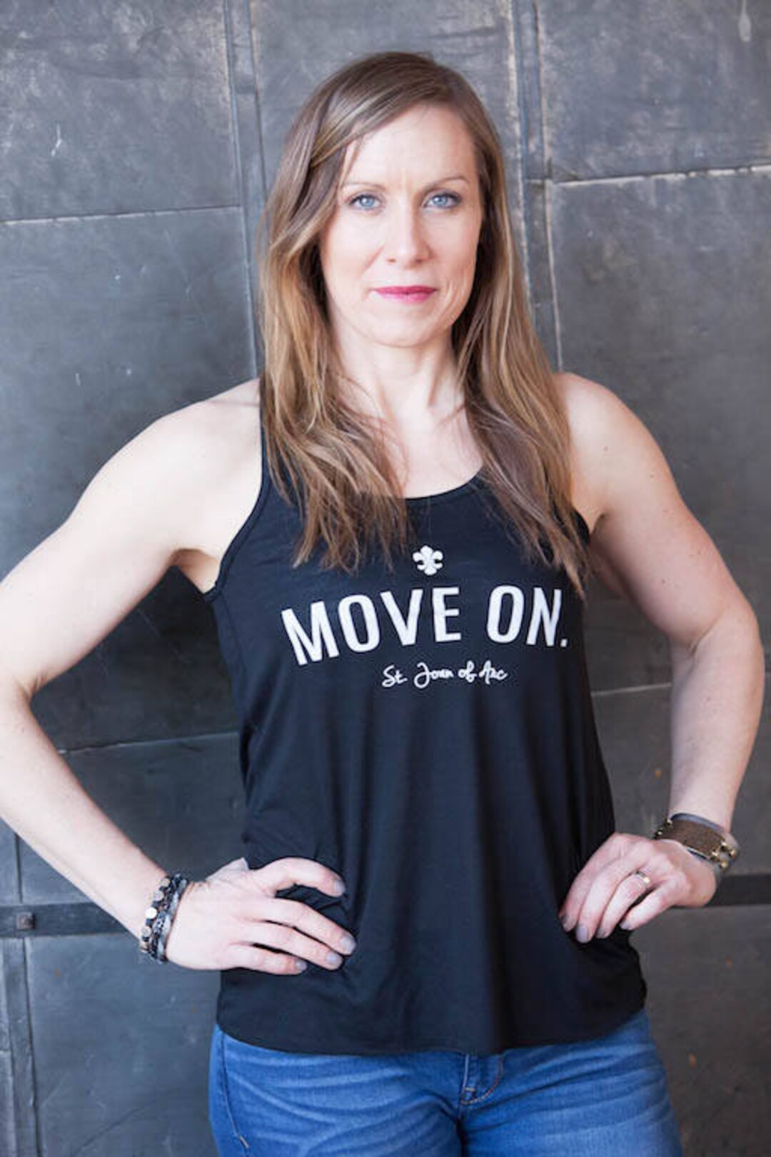 Inspirational Workout Yoga Tank Top, Religious Sayings Tank, St. Joan ...