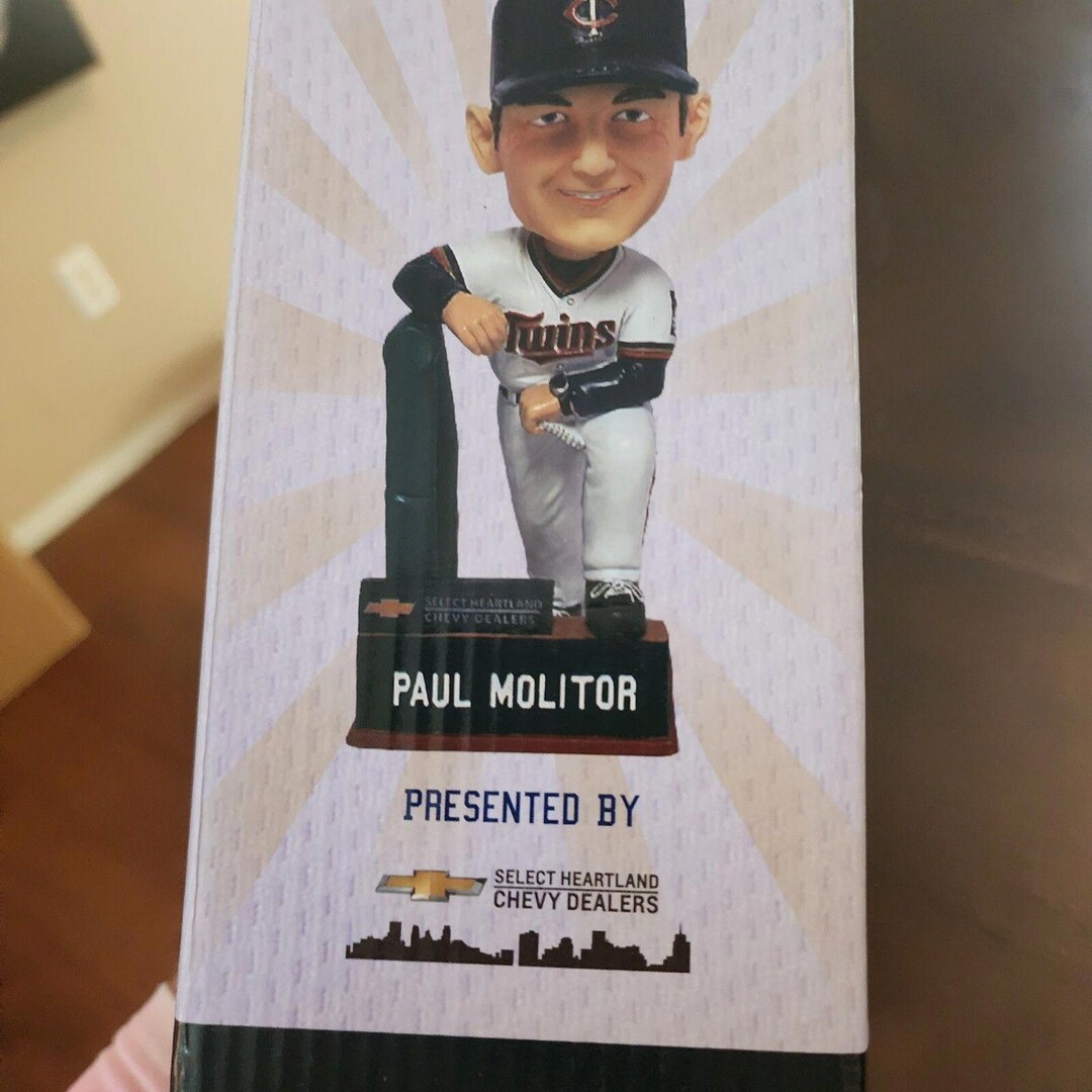 Paul Molitor Minnesota Twins MLB Baseball Bobblehead Nodder Doll SGA ...