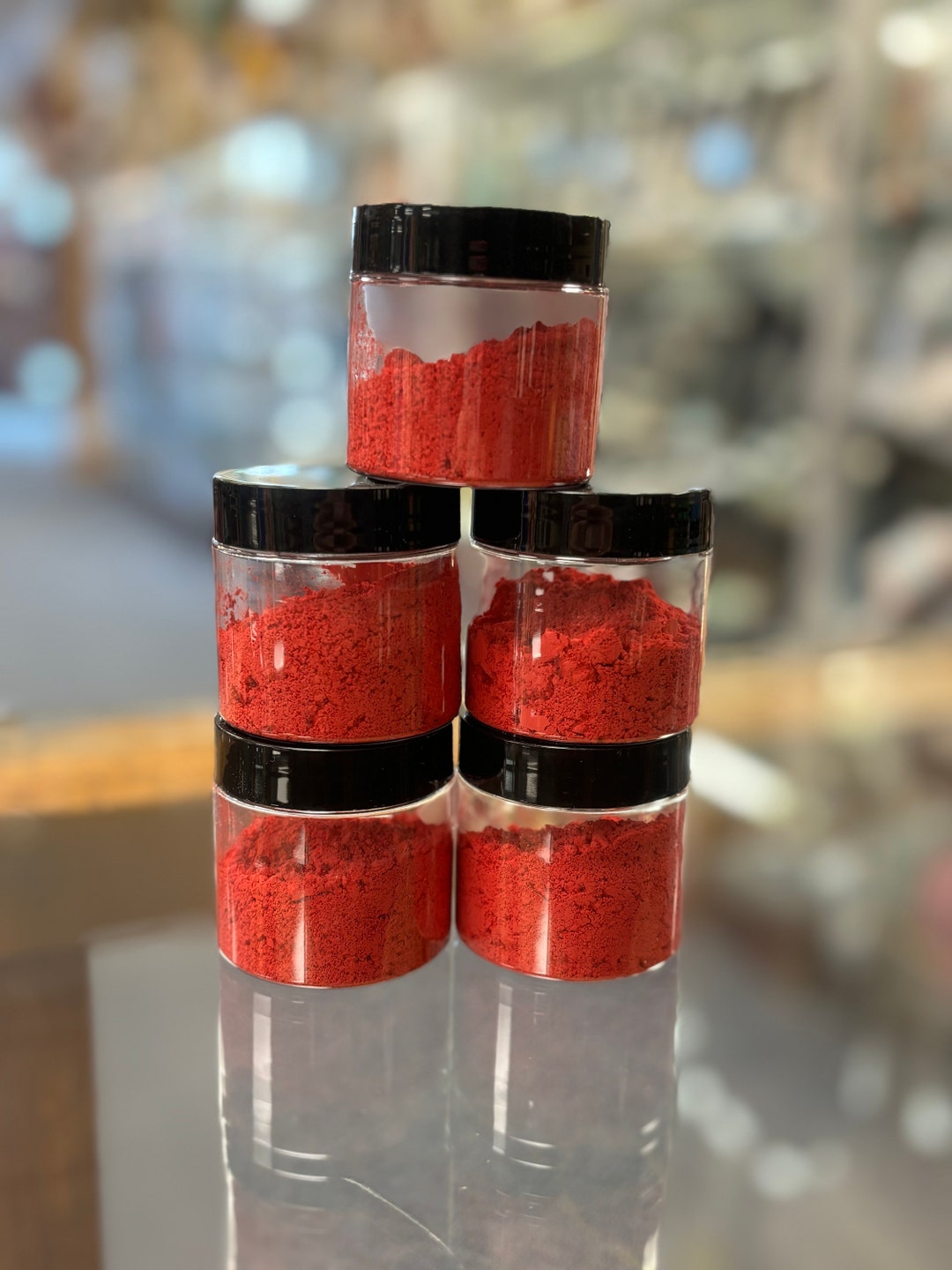 Red Crimson Earth Paint - Etsy