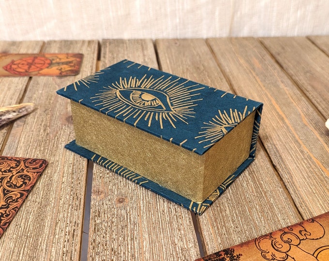 Tarot Deck Box, Crystal Storage, Tarot Card Holder, Divination Tools ...