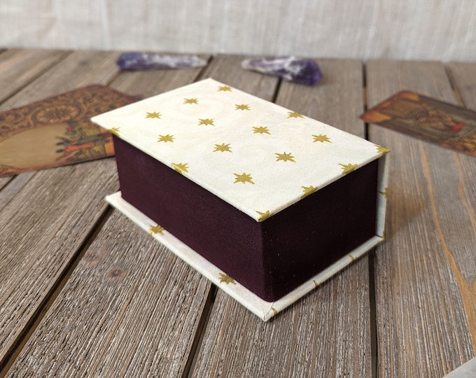 Tarot Deck Box Crystal Storage Tarot Card Holder Divination - Etsy
