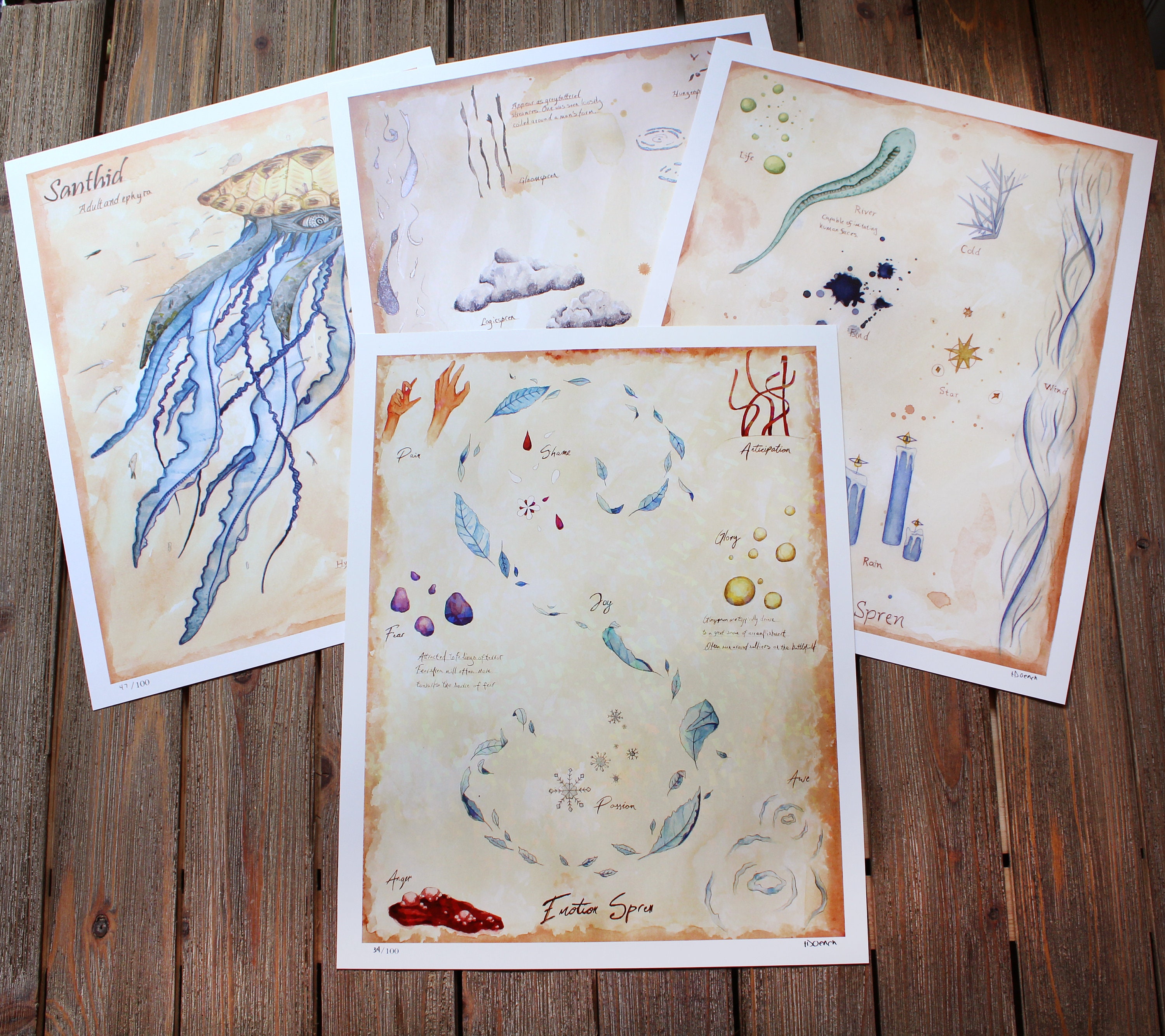 Spren Art Fantasy Art Fantasy Illustration Shallan - Etsy Israel