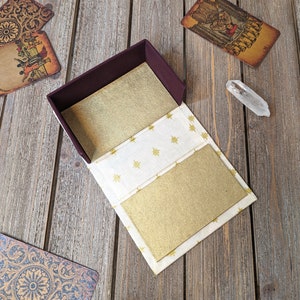 Tarot Deck Box, Crystal Storage, Tarot Card Holder, Divination Tools ...