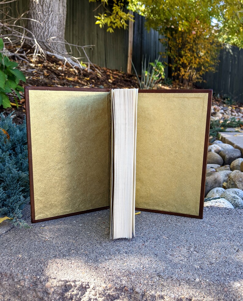 Leatherbound Notebook With Blank Pages Witchy Gift Celestial - Etsy