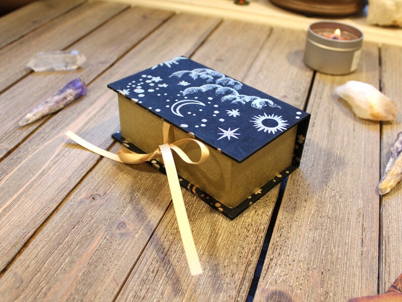 Box for Tarot Deck Crystal Storage Tarot Card Holder - Etsy