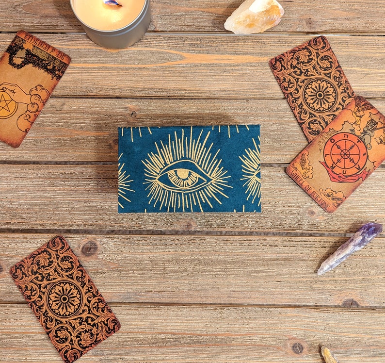 Tarot Deck Box Crystal Storage Tarot Card Holder Divination - Etsy
