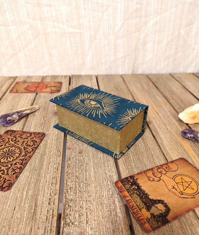 Tarot Deck Box Crystal Storage Tarot Card Holder Divination - Etsy