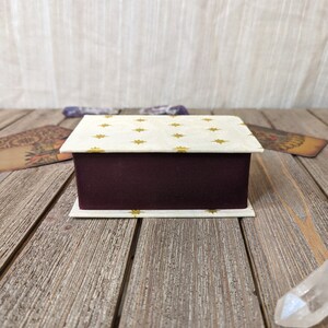 Tarot Deck Box, Crystal Storage, Tarot Card Holder, Divination Tools ...