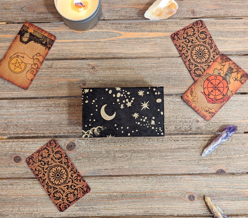Box for Tarot Deck Crystal Storage Tarot Card Holder - Etsy