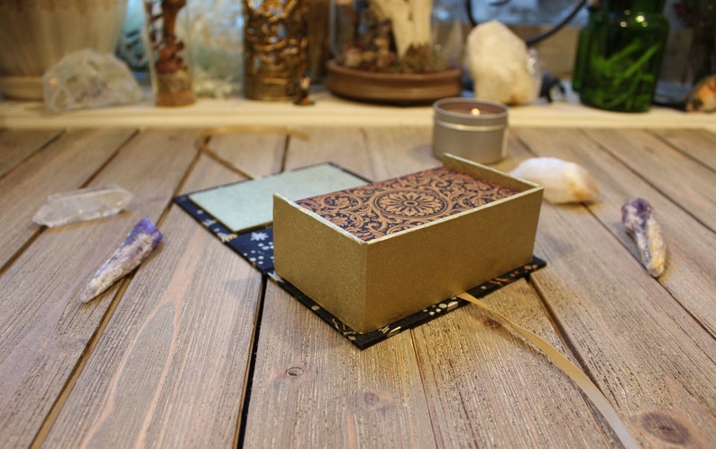 Box for Tarot Deck Crystal Storage Tarot Card Holder - Etsy