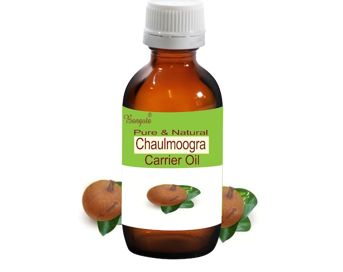 2 Oz 100% Pure Organic CHAULMOOGRA OIL Anti Agingcold Pressed Natural ...