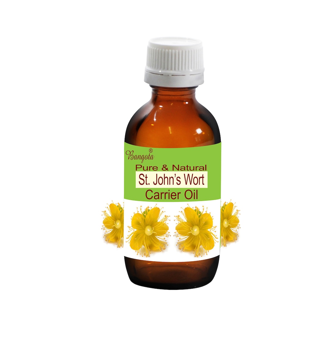 St Johns Wort Oil Cold Pressed Pure Natural | Hypericum Perforatum Skin ...