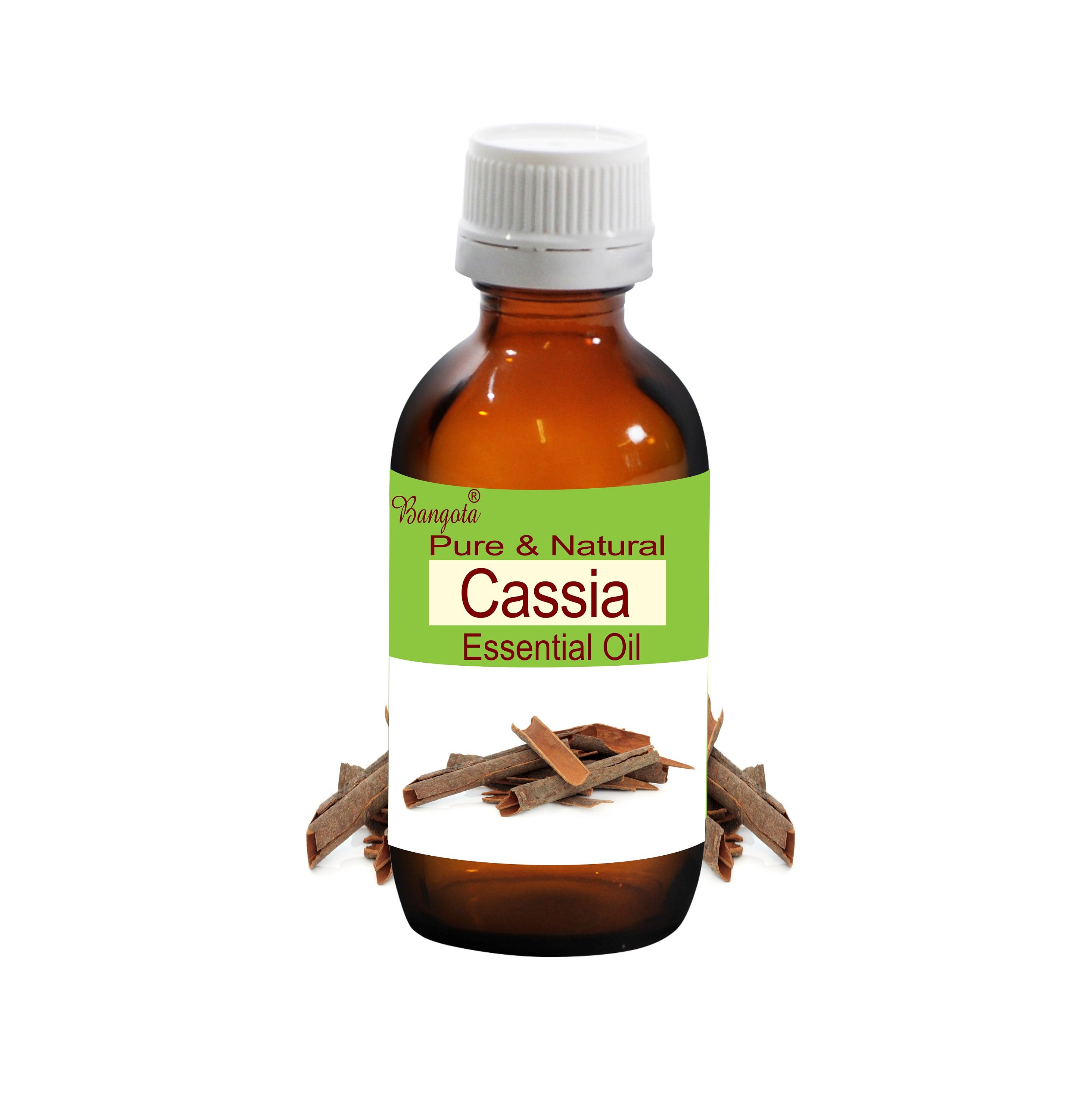 Cassia Pure & Natural Essential Oil Cinnamomum Cassia by Bangota (5ml ...