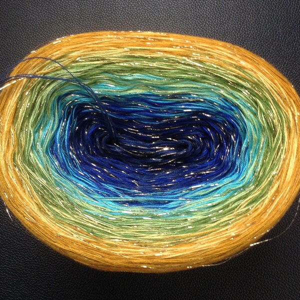 Peacock Blue Yarn - Etsy