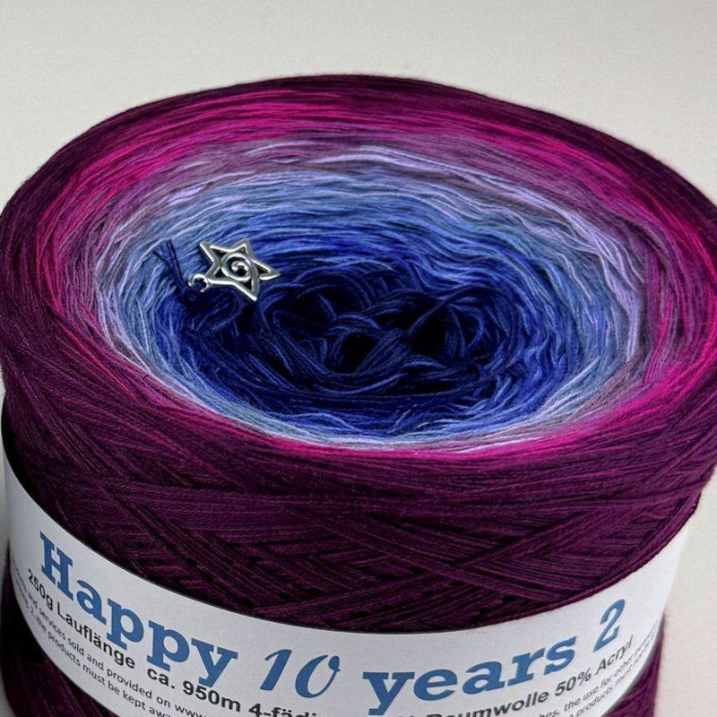 Gradient Purples Yarn - Etsy