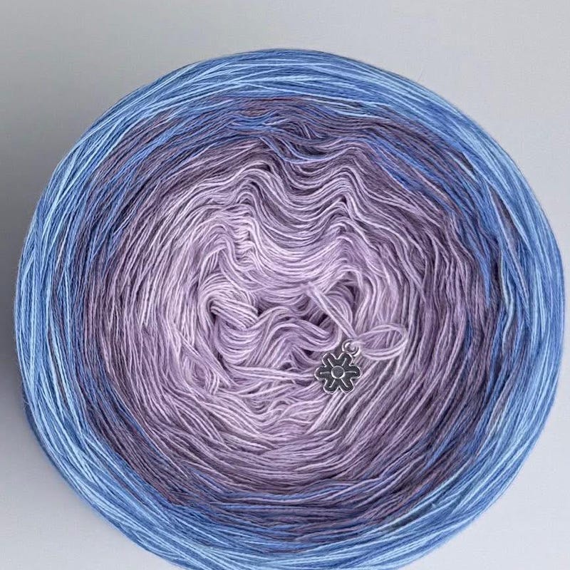 Gradient Purples Yarn - Etsy