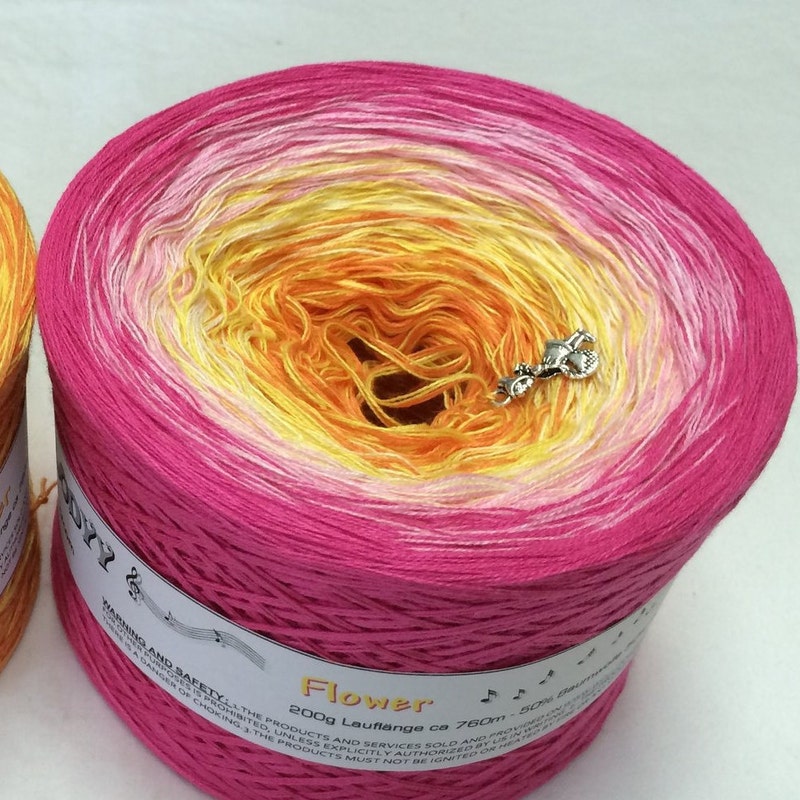 Cotton Flowers Yarn - Etsy