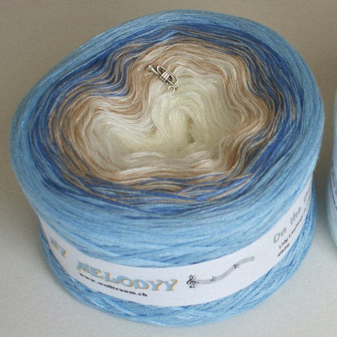 On the Beach - 4 Ply - Gradient Yarn - Cotton Acrylic Yarn - Wolltraum ...