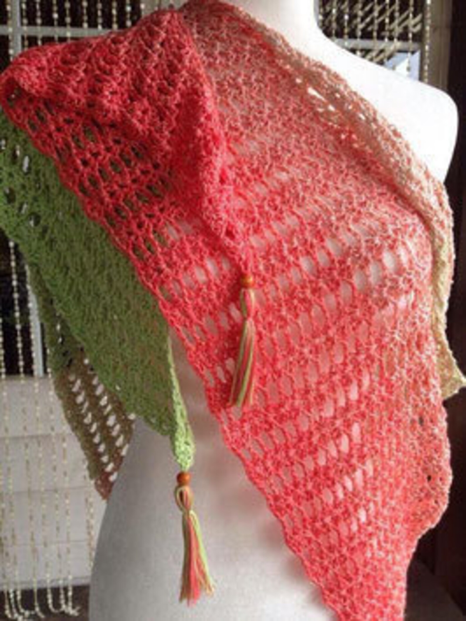 Lady Jane Summer Baby Gift Watermelon Yarn Red Cotton | Etsy