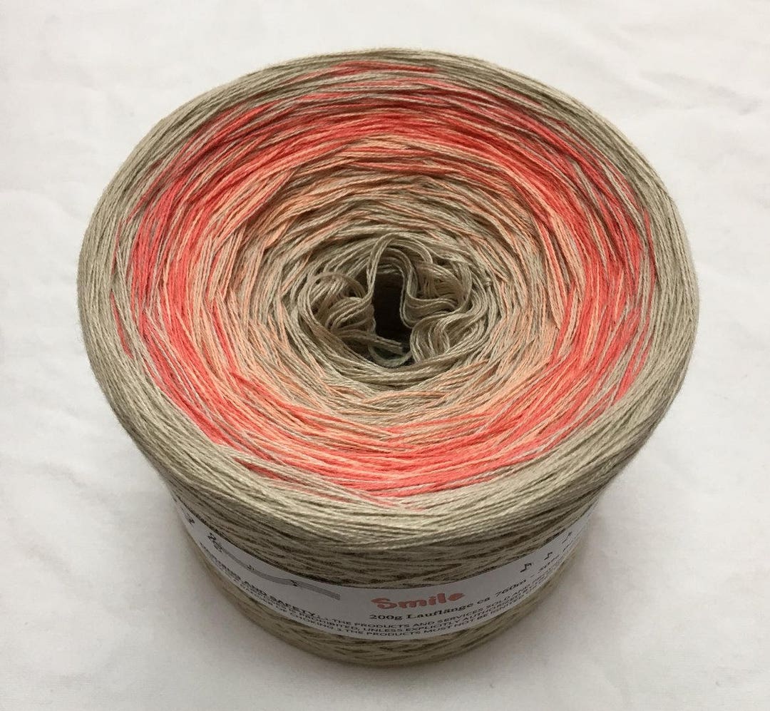 Smile - Brown Ombre Yarn - Brown Acrylic Yarn - Brown Cotton Yarn ...