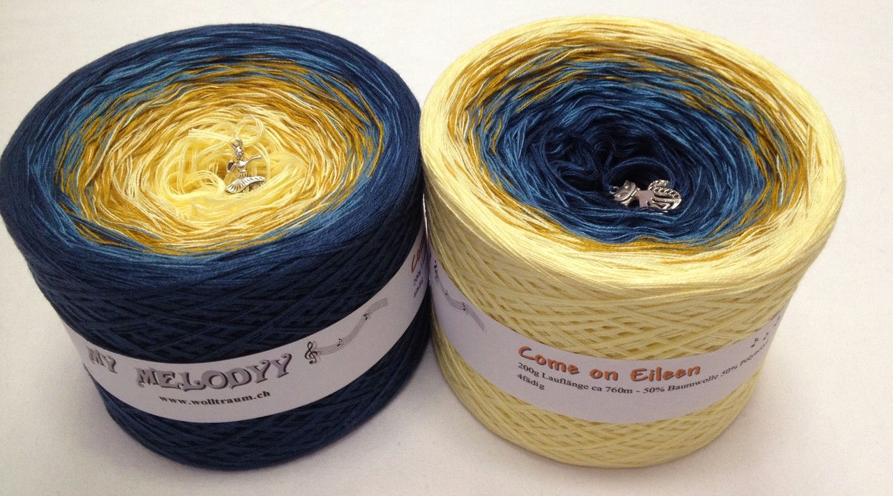 Come on Eileen Yellow Gradient Crochet Yarn Yellow - Etsy