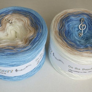 On the Beach - 4 Ply - Gradient Yarn - Cotton Acrylic Yarn - Wolltraum ...