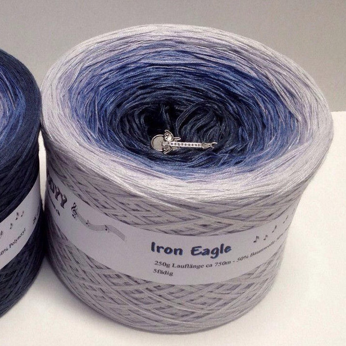 Iron Eagle Sport Weight Yarn Gradient Yarn Cotton - Etsy