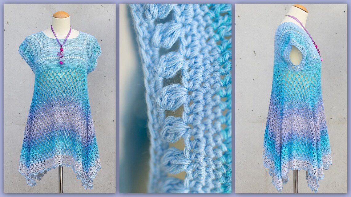 Blue Hawaii - Crochet Yarn - Knitting Yarn - Melodyy by Wolltraum ...