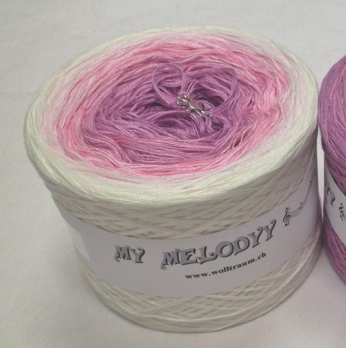 Love Me - Gradient Yarn - Amethyst Yarn - Baby Pink Yarn - White Yarn ...