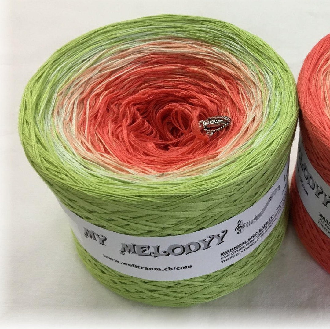 Lady Jane Summer Baby Gift Watermelon Yarn Red Cotton Yarn, Red Acrylic ...