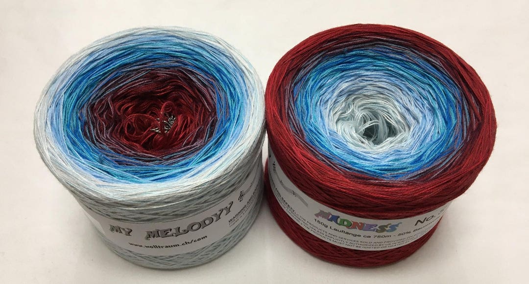 Madness 5 3ply Yarn Lace Weight Yarn Unique Yarn Cotton Yarn Acrylic ...